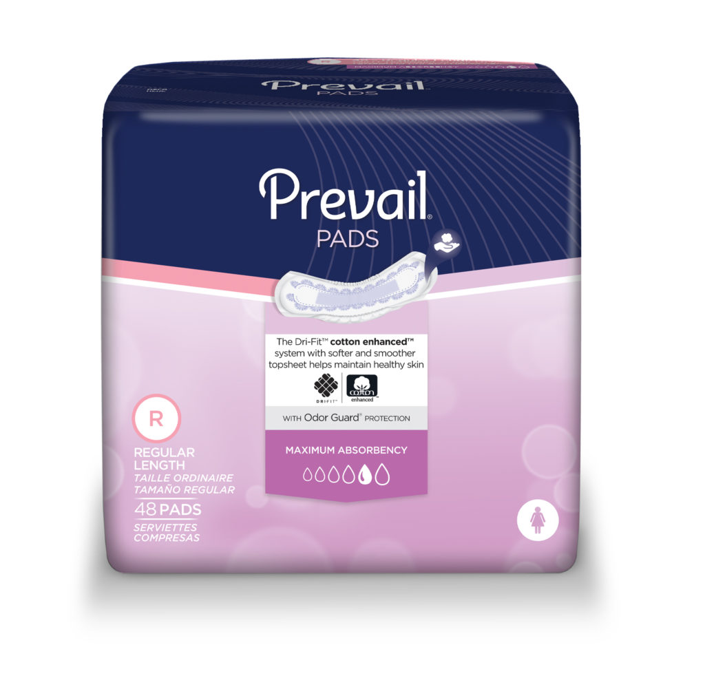 Prevail Bladder Control Pads - Corner Home Medical
