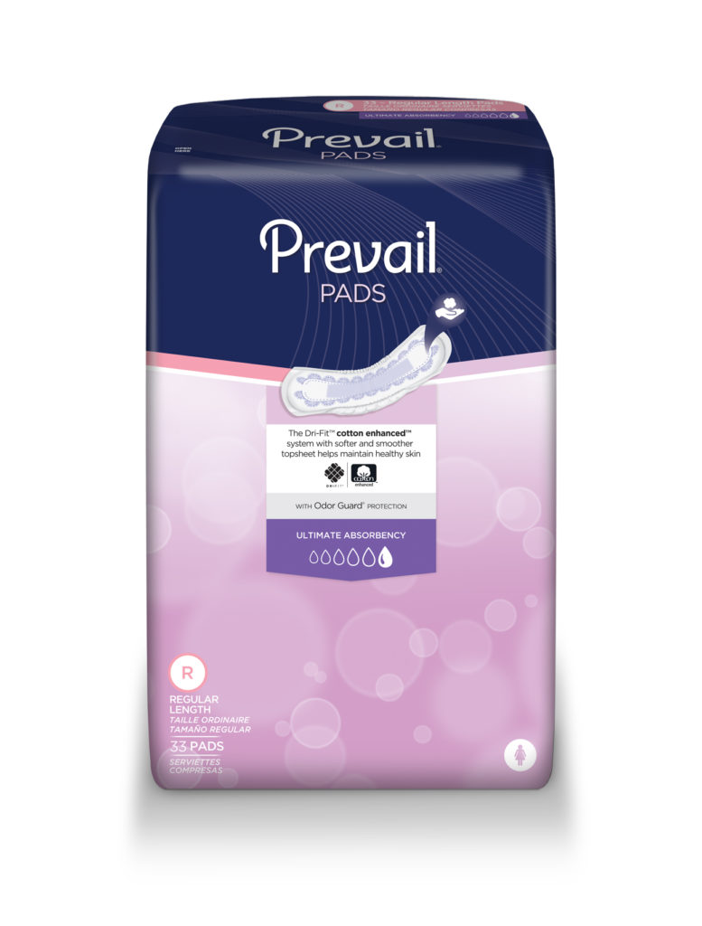 Prevail Bladder Control Pads - Corner Home Medical