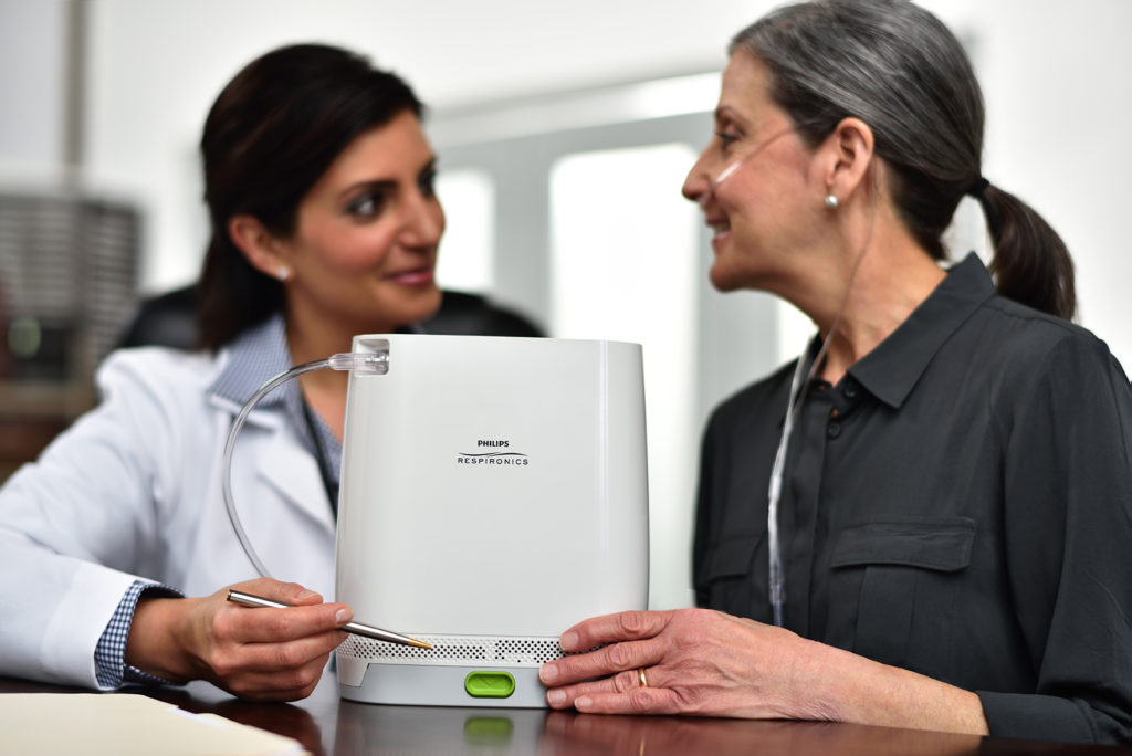 Respironics SimplyGo Mini Portable Oxygen Concentrator - Corner Home ...